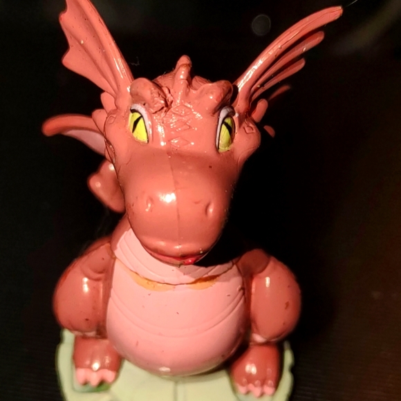 Vintage | Toys | Mini Pink Dragon From Shrek | Poshmark